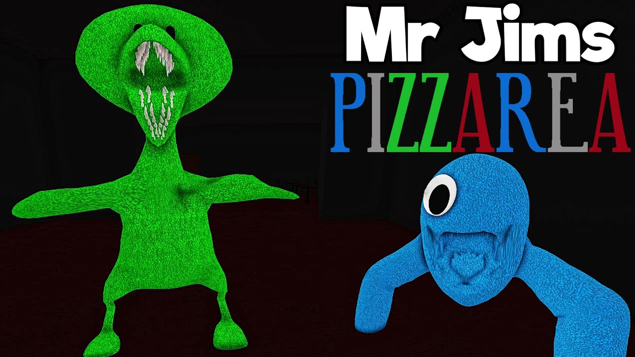 MR. JIMS PIZZAREA - New Mascot Horror Gameplay | Roblox - YouTube