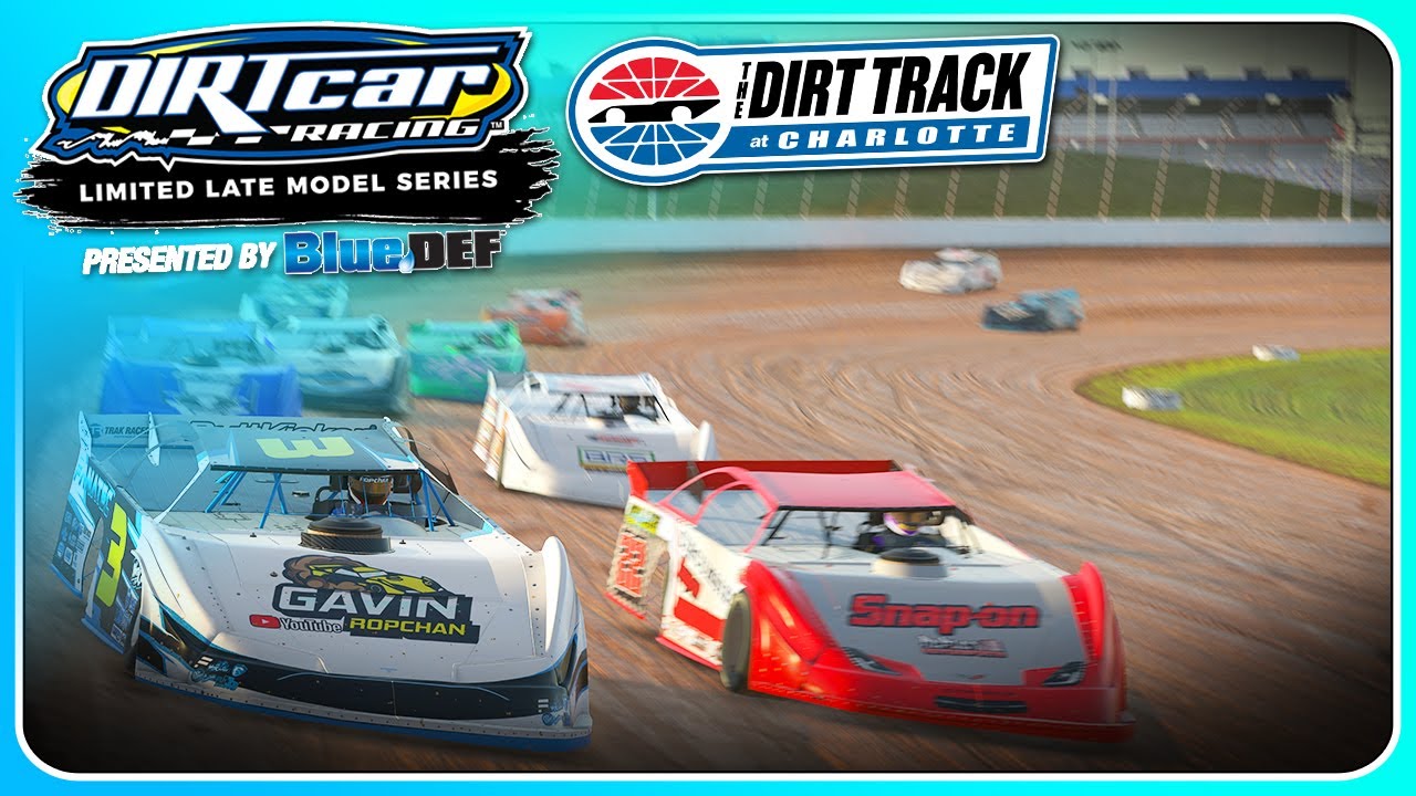 Limited Late Model - Dirt Track at Charlotte - iRacing Dirt - YouTube