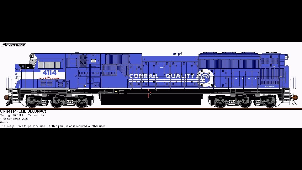 Chessie System Heritage units - YouTube