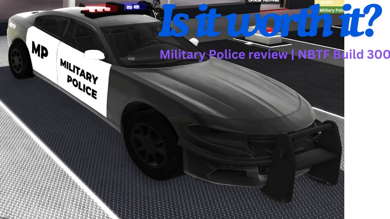 Military Police Review | NBTF Build 300 - YouTube