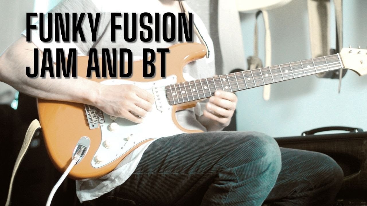 Funky Fusion Vamp || Line 6 HX Stomp Fender Custom Shop 63 Stratocaster ...