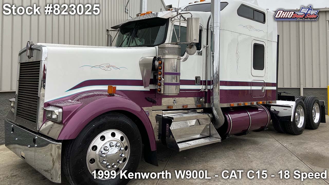 1999 KENWORTH W900L - 823025 - $109,999 - YouTube