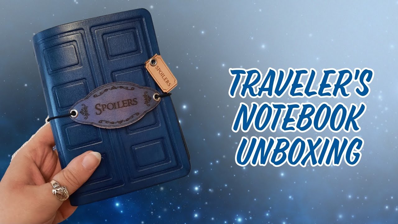 Unboxing An Altguild Travelers Notebook || Tardis Cover - YouTube