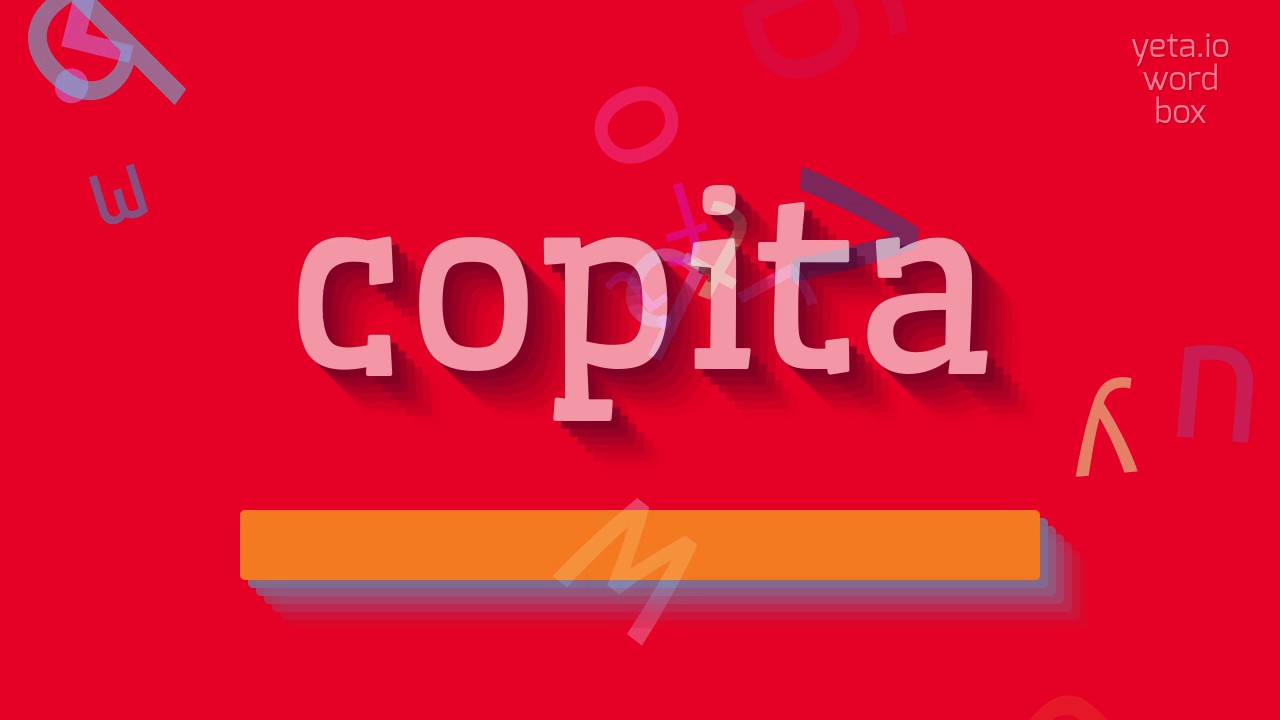 How to say "copita"! (High Quality Voices) - YouTube