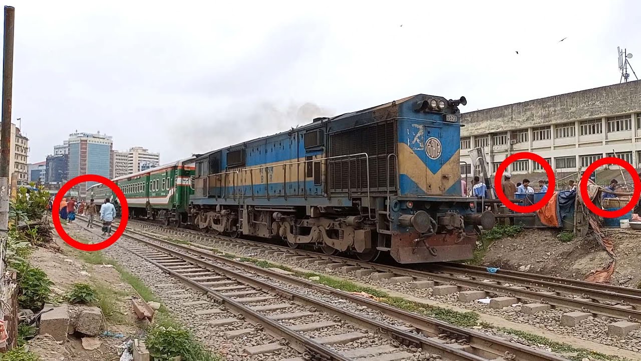 First Class Railway AC Train In Bangladesh | Panchagarh Express | The ...