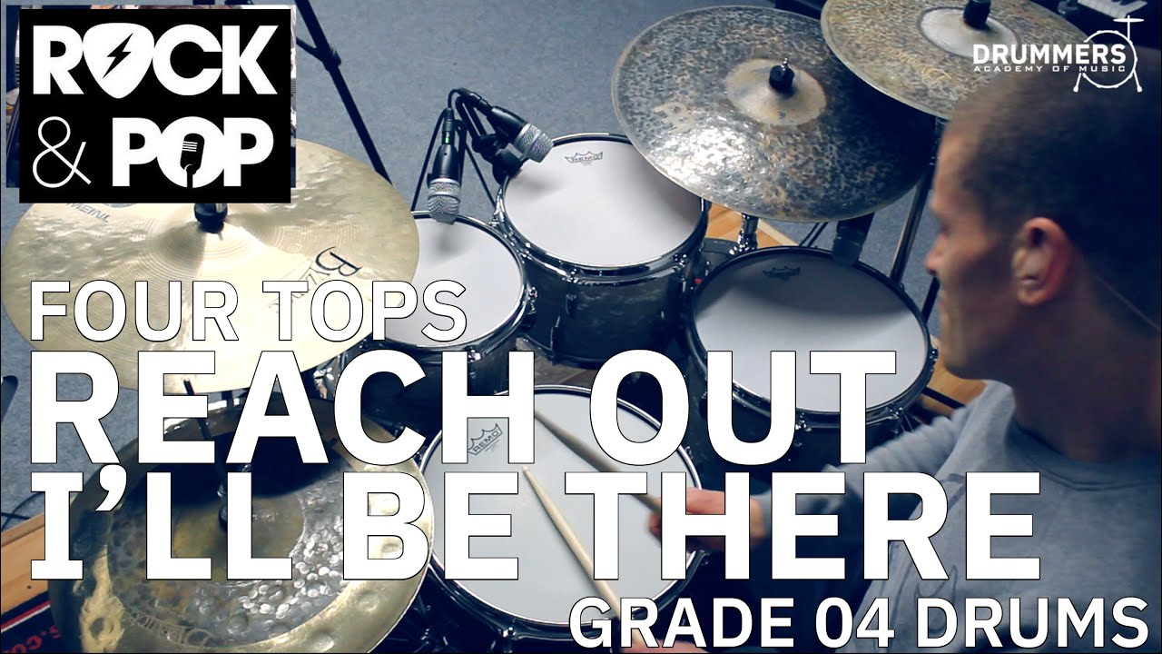 Drum Lesson: Grade 4 'Reach Out I'll Be There' - Four Tops (Trinity ...