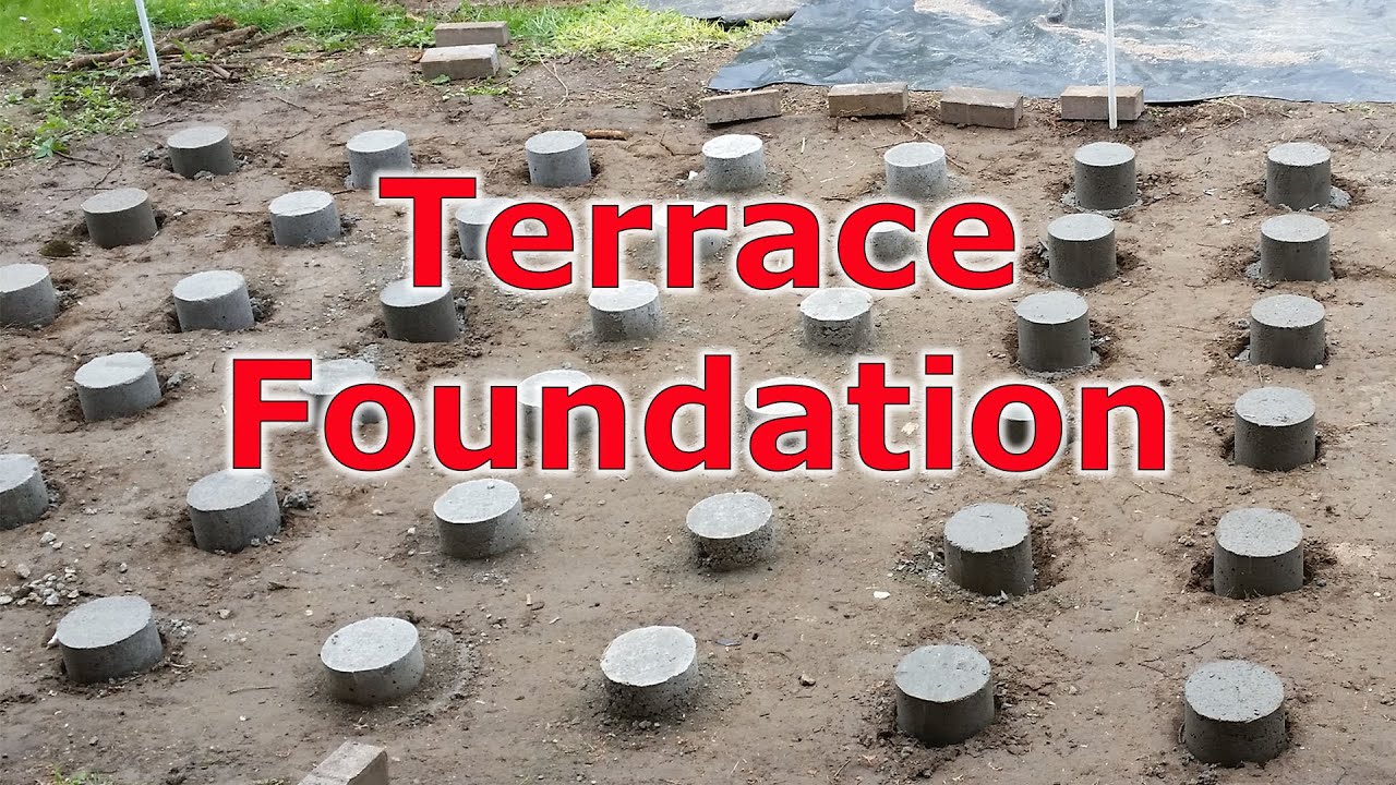 Terrace Foundation of 120 individual Racks - YouTube
