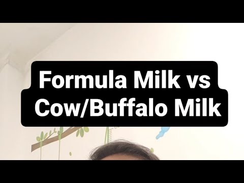 Formula Milk vs Cow/Buffalo Milk: Understanding the Differences - Dr Pasunuti Sumanth