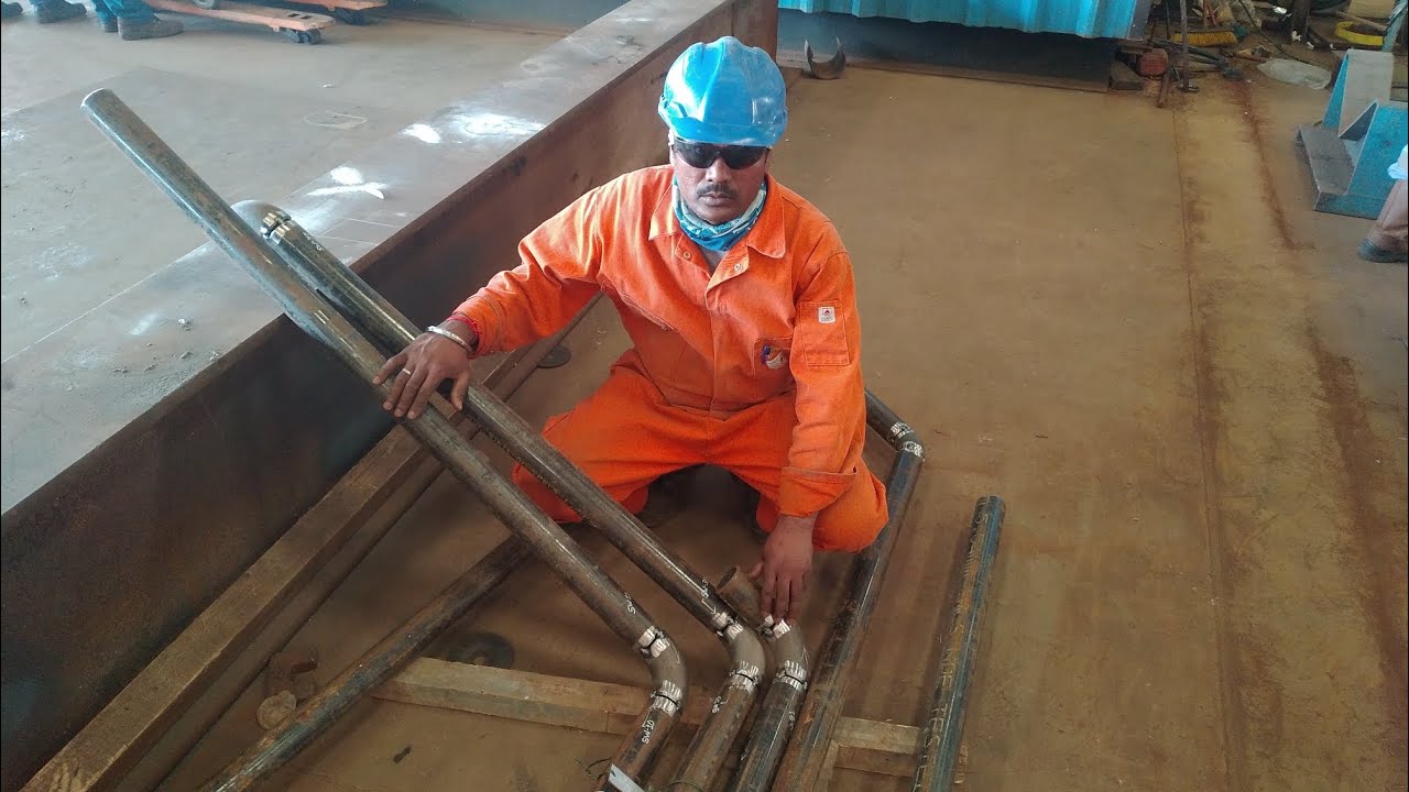 pipe Fitter pipe Fabricator Ke Video pipe Fittup - YouTube