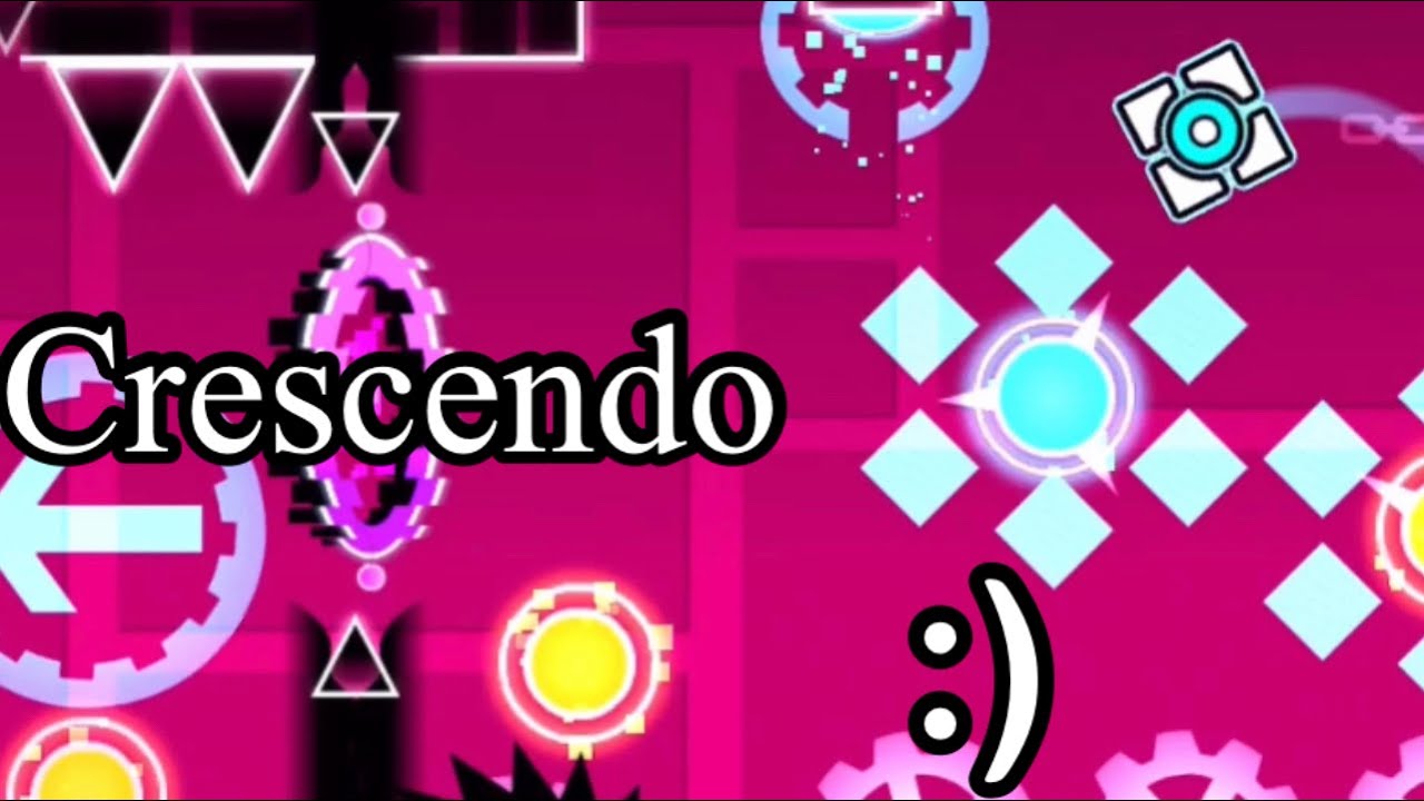 3rd demon pack complete! (geometry dash easy demon) Crescendo By ...