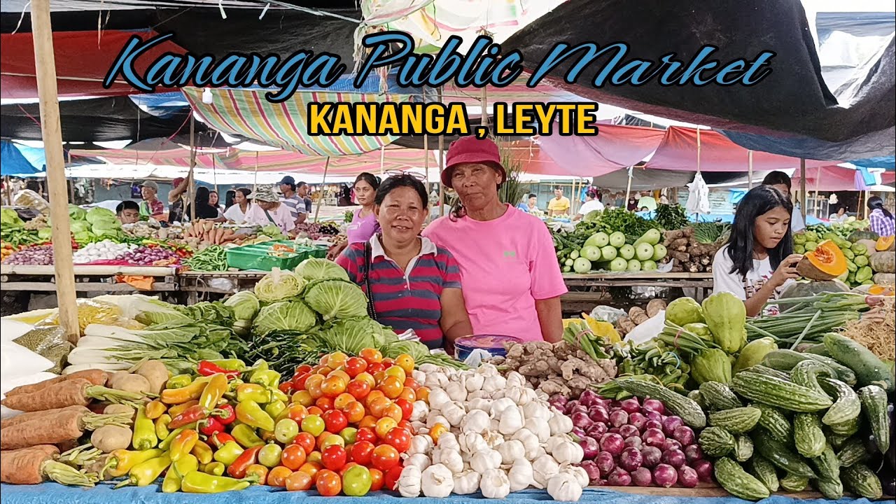 FULL WALKING TOUR 2024 !!! KANANGA PUBLIC MARKET !!! KANANGA, LEYTE - YouTube