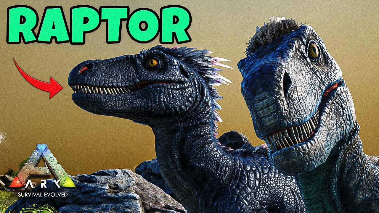 FINALLY Taming A Raptor | Ark: Survival Evolved #11 - YouTube