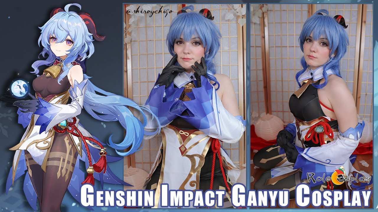 Ganyu Cosplay Unboxing Genshin Impact｜Shiroychigo & RoleCosplay - YouTube