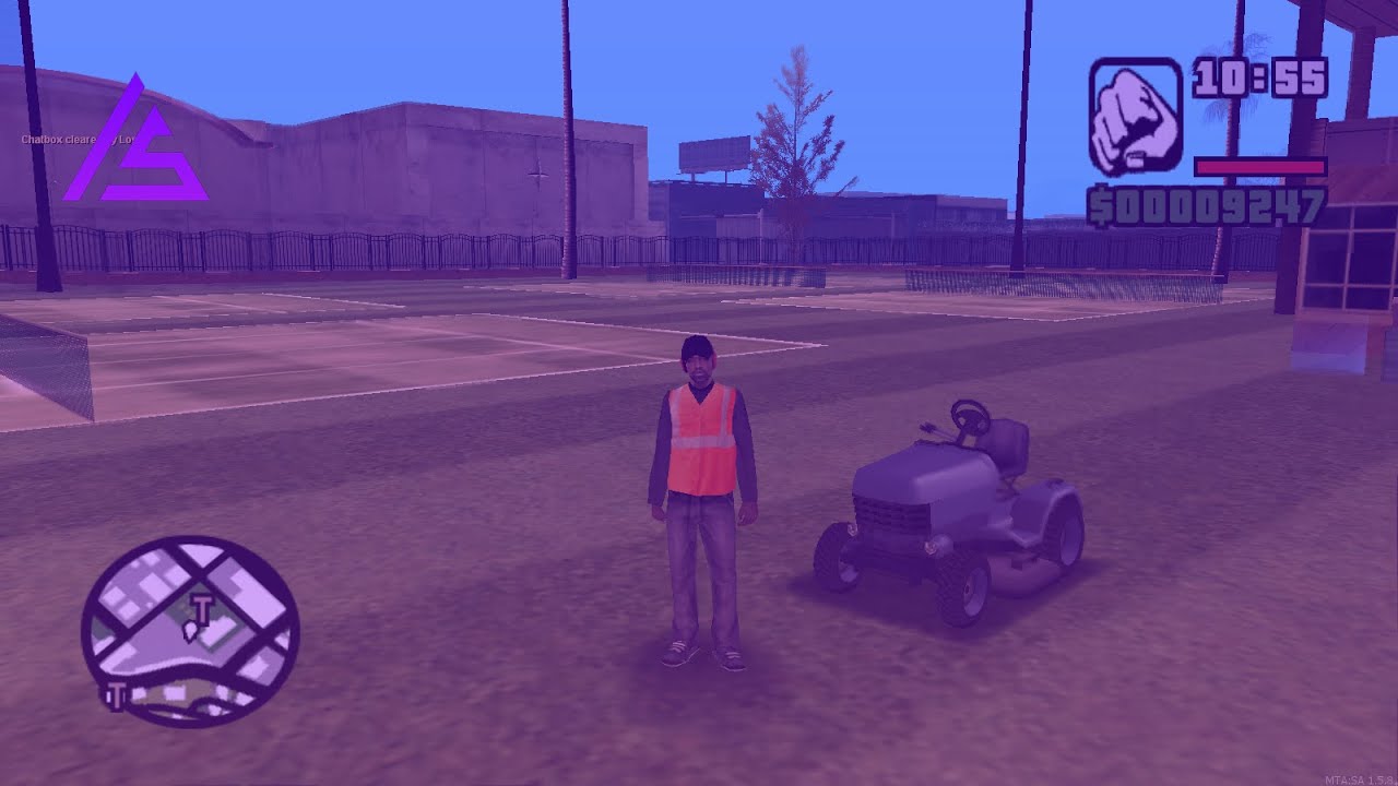 MTA GTA - Emprego De Cortador De Grama (Lost Scripter) - YouTube