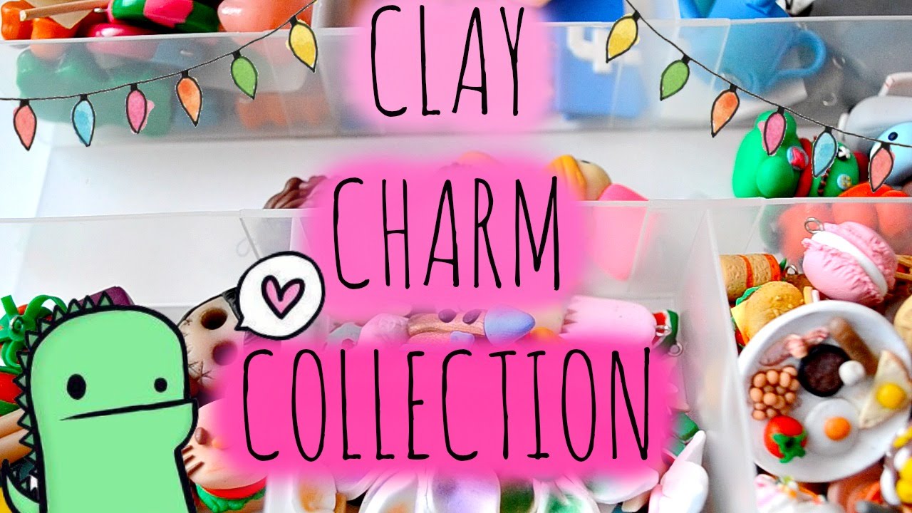 Polymer Clay Charm Collection 2015 - YouTube