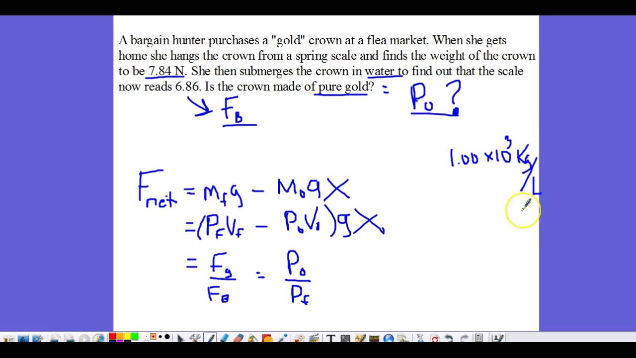 Buoyancy Practice Problem A book YouTube buoyancy-practice-problem-a-book-youtube