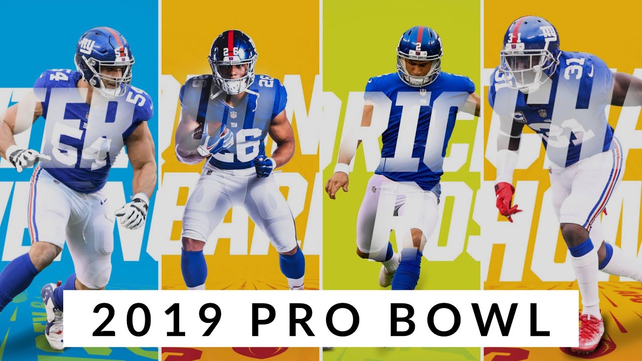 2019 Pro Bowl Selection For The New York Giants | New York Giants Named ...