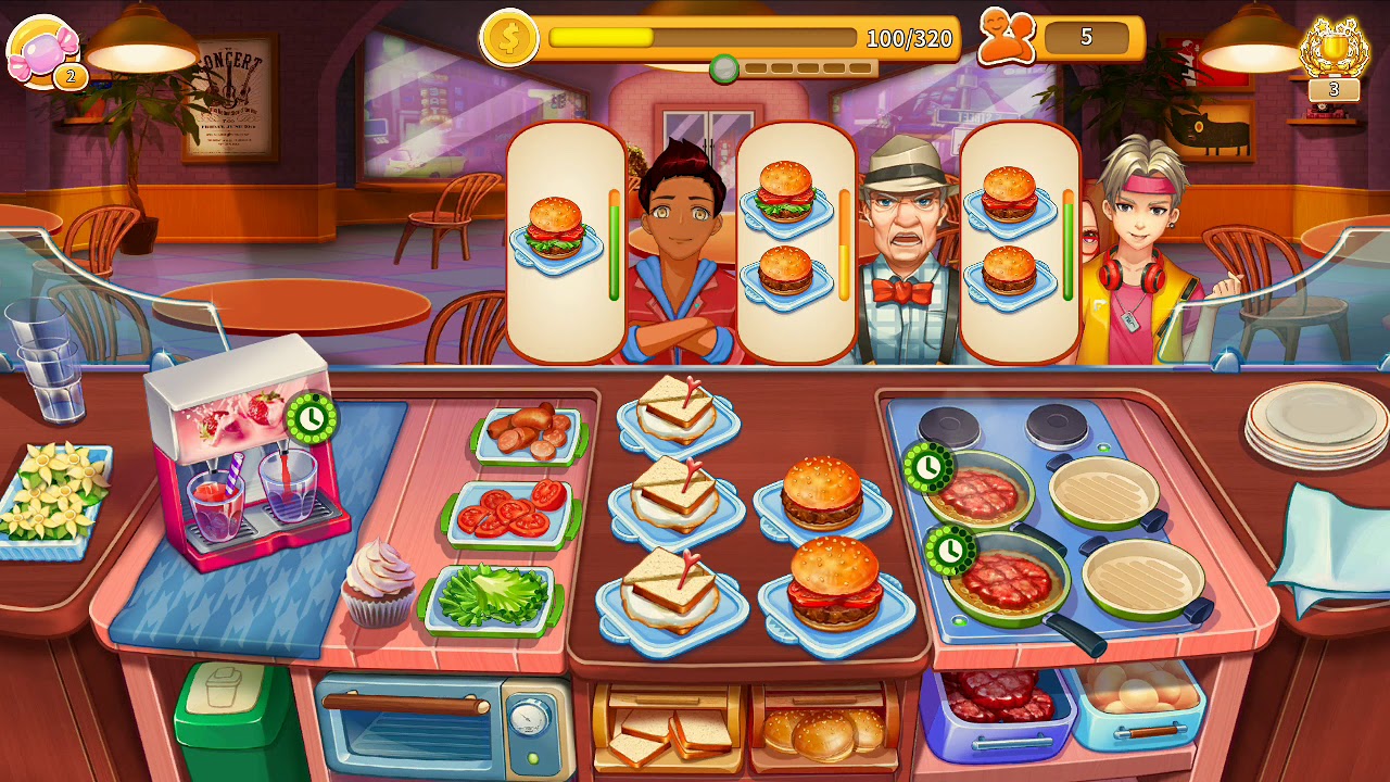 مطعم طبخ سعيد 🐇 العاب طبخ حلو Happy Chef Cooking Restaurant Game Crossed Level22 27 Youtube