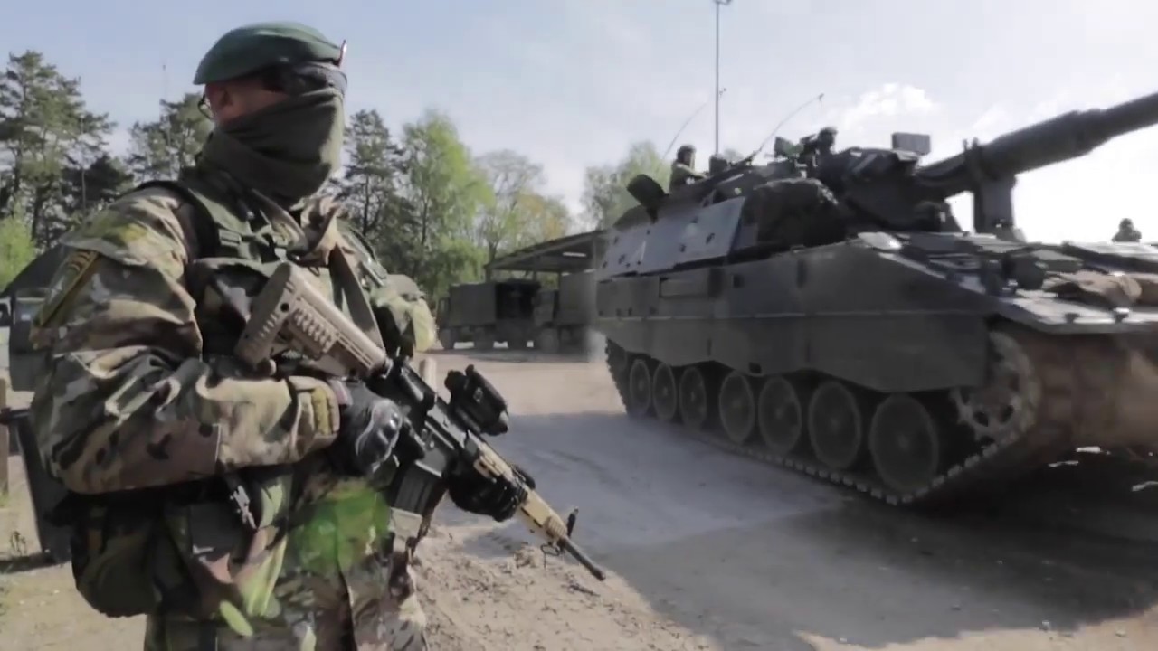 NATO enhanced Forward Presence Battlegroup Lithuania alert exercise ...
