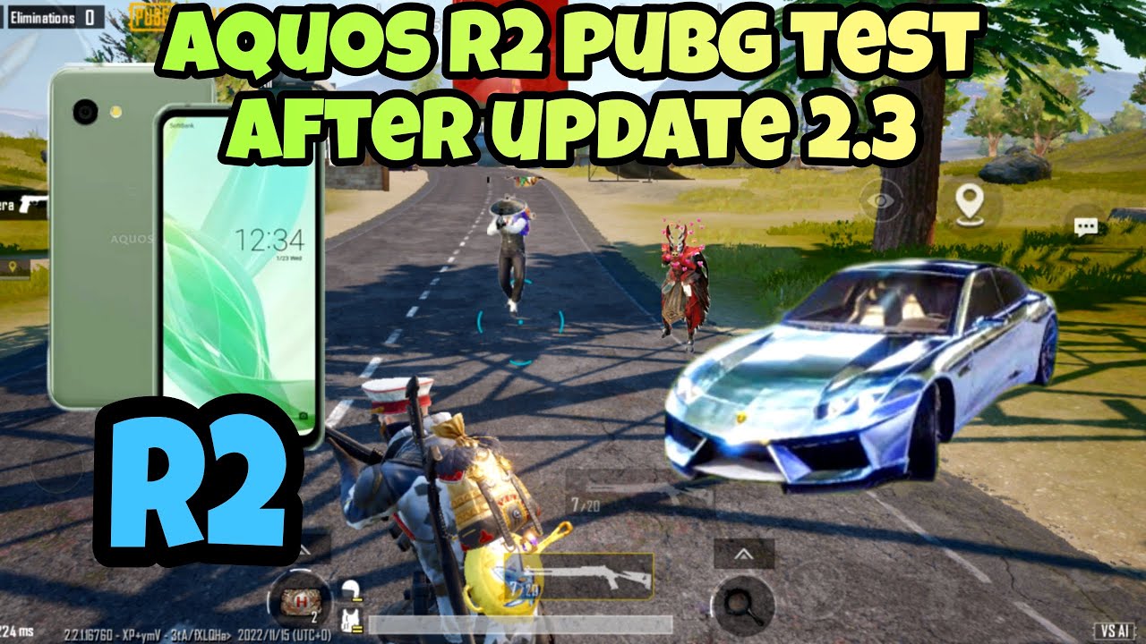 AQUOS R2 PUBG TEST AFTER 2.2 UPDATE🥰 |AQUOS R2 PUBG TEST 🔥 - YouTube