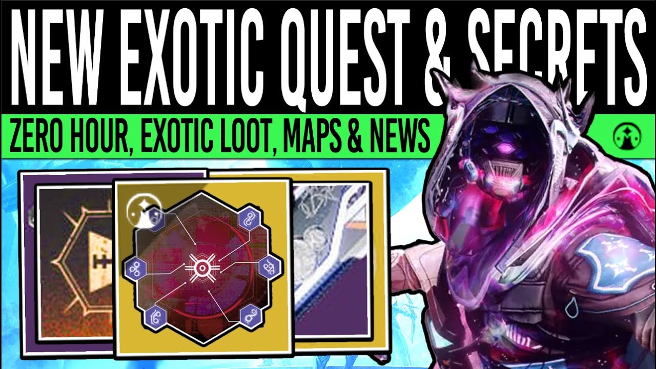 Destiny 2: NEW EXOTIC QUEST & BIG LOOT BUFF! Mission SECRETS, New ...
