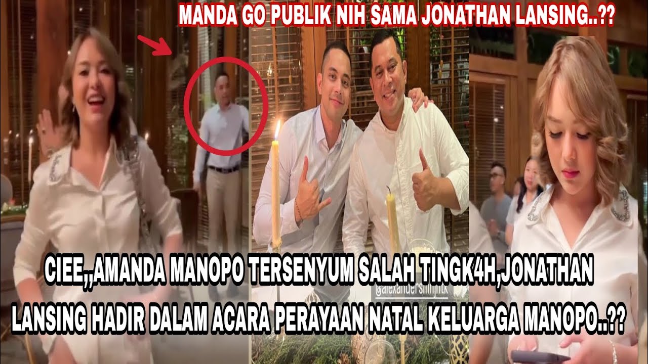 AMANDA MANOPO GO PUBL!K DENGAN JONATHAN LANSING..?? - YouTube