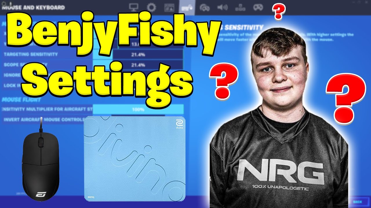 I Copied BenjyFishy's settings in Fortnite... - YouTube
