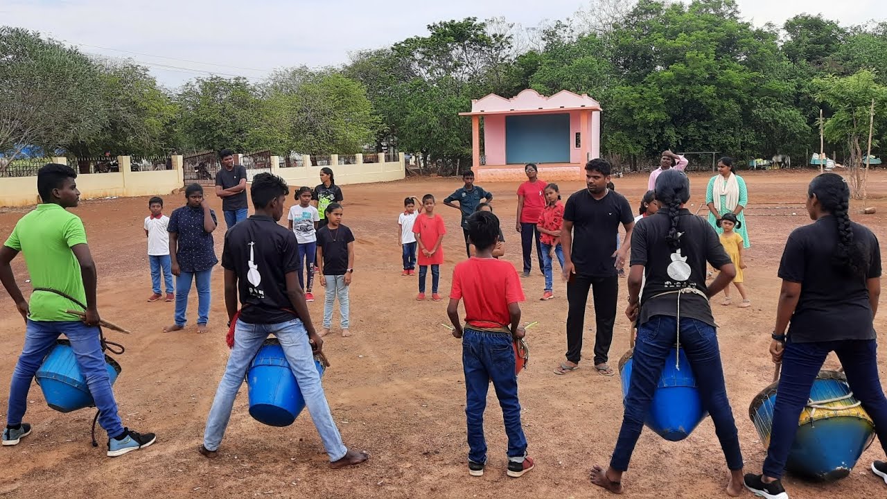 Thudumbattam practice - karaikudi Summer camp : துடும்பாட்டம் பயிற்சி ...