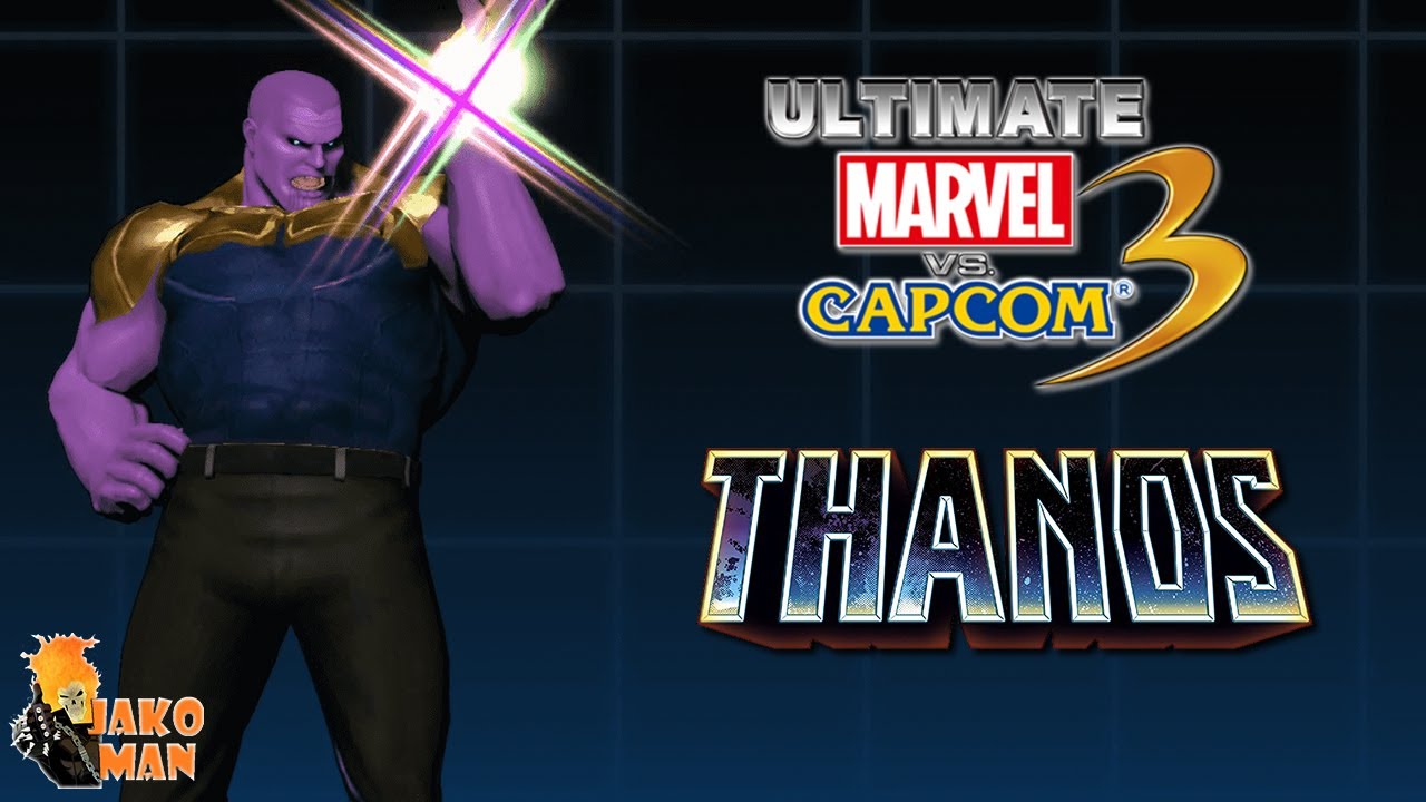 UMVC3 Palette Swap Character Mod - Thanos - YouTube