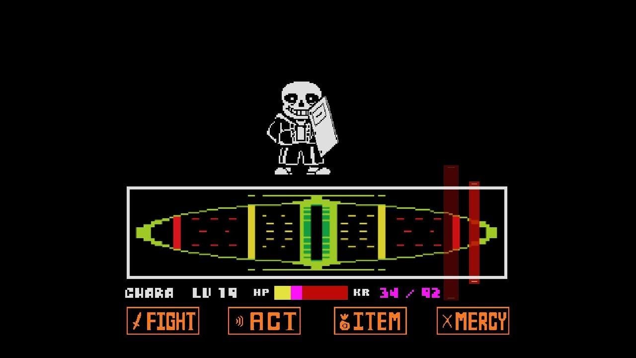 Day 6 beating Sans Undertale everyday until Deltarune something ( with ...