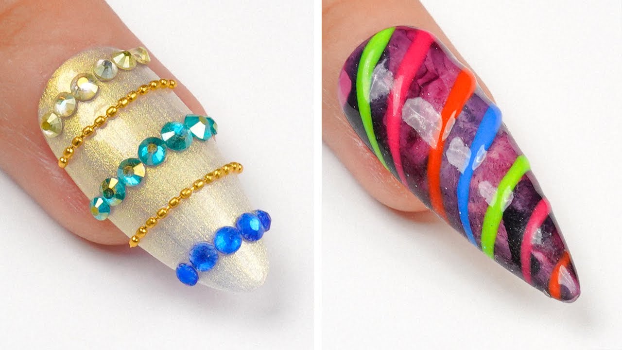 Floating Gel Nail Ideas | New Nail For Beginner At Home | Nails ...