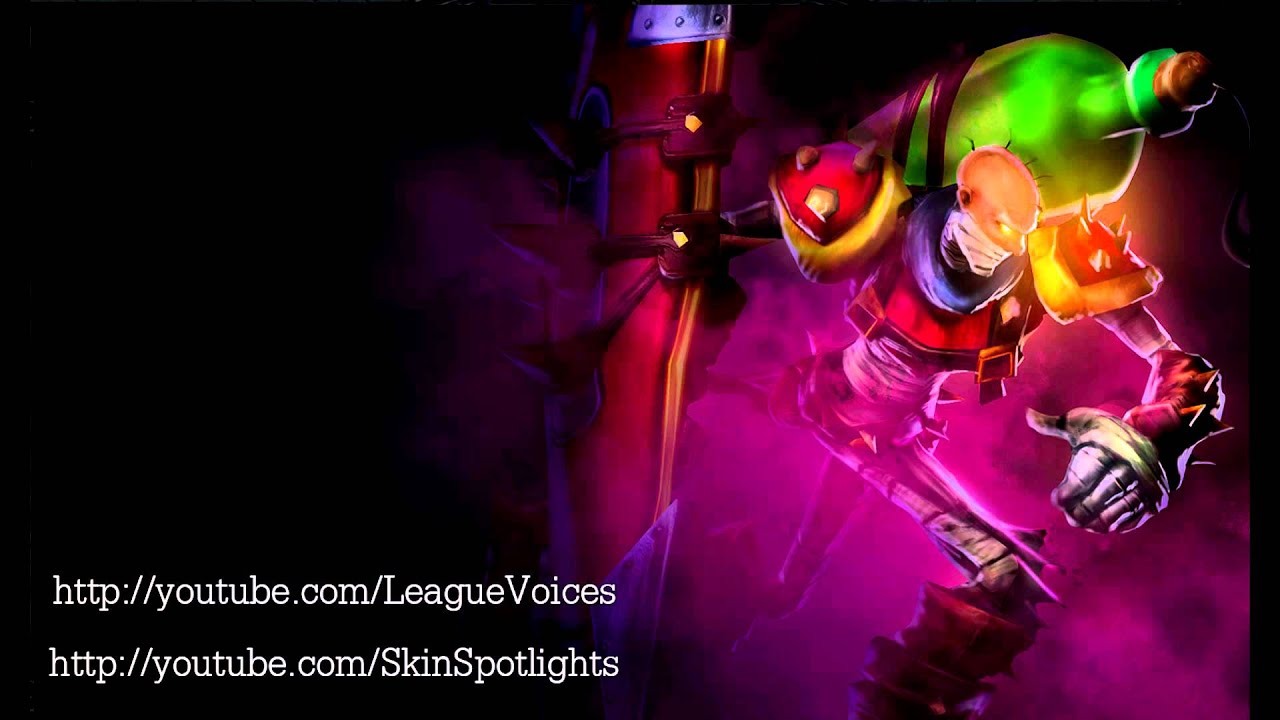 신지드 (Singed) Voice - 한국어 (Korean) - League of Legends - YouTube