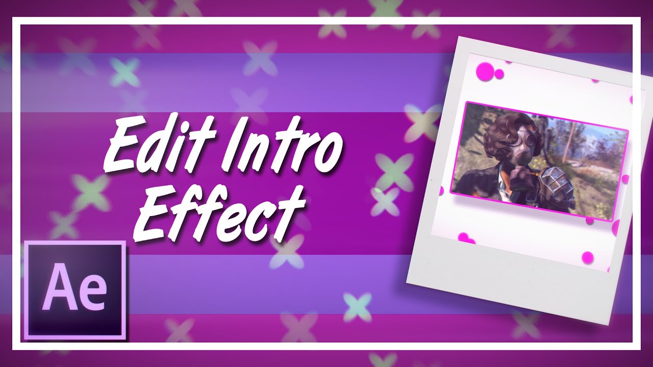 Soft/Cute Edit Intro Effect #1 || After Effects [Tutorial] - YouTube