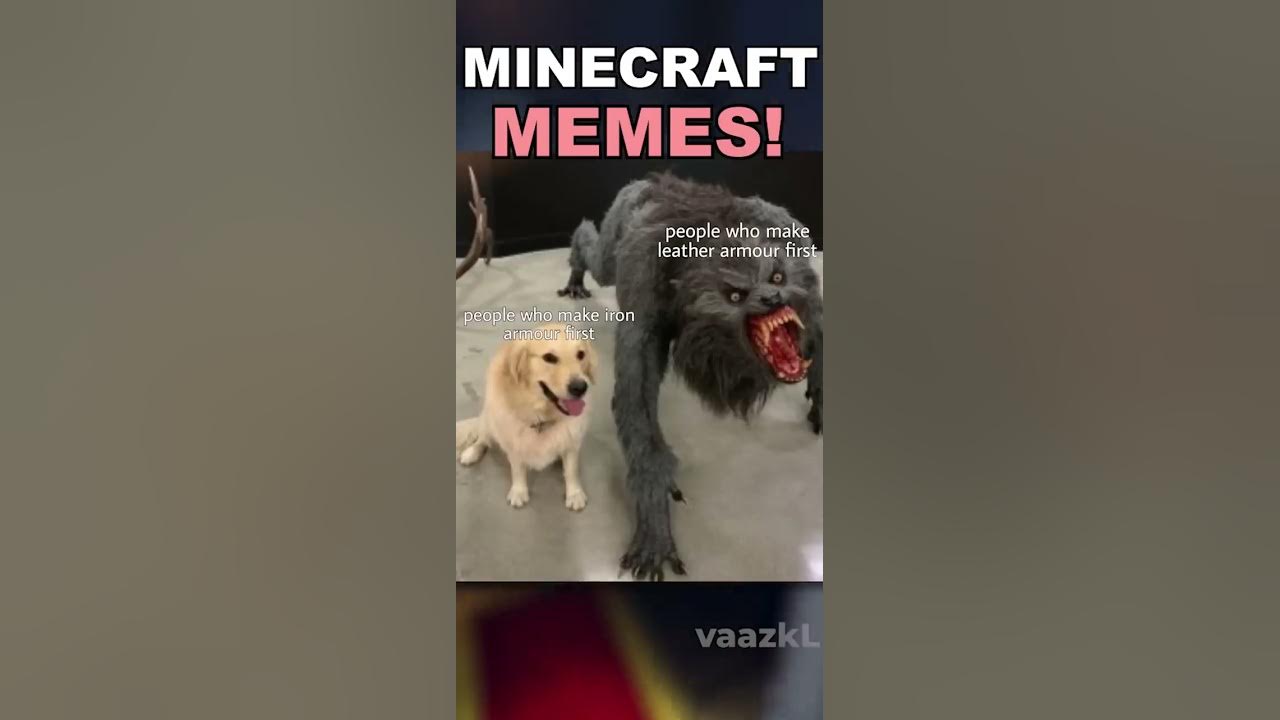 Minecraft Memes Are Hilarious Youtube
