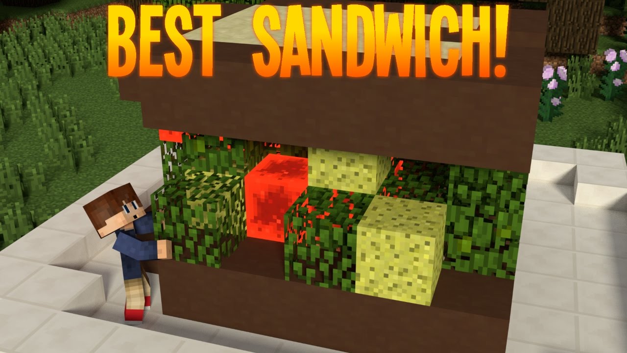 Minecraft: BEST SANDWICH EVER! -Master Builders! -Mineplex! - YouTube
