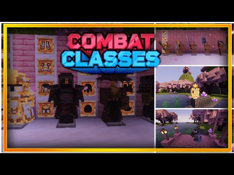 Addon Minecraft Ini Punya Jurus Paling OP! (Combat Classes)