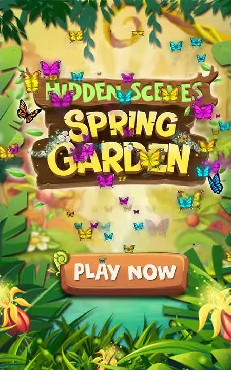 Hidden Scenes Spring Garden Portrait 15s - YouTube