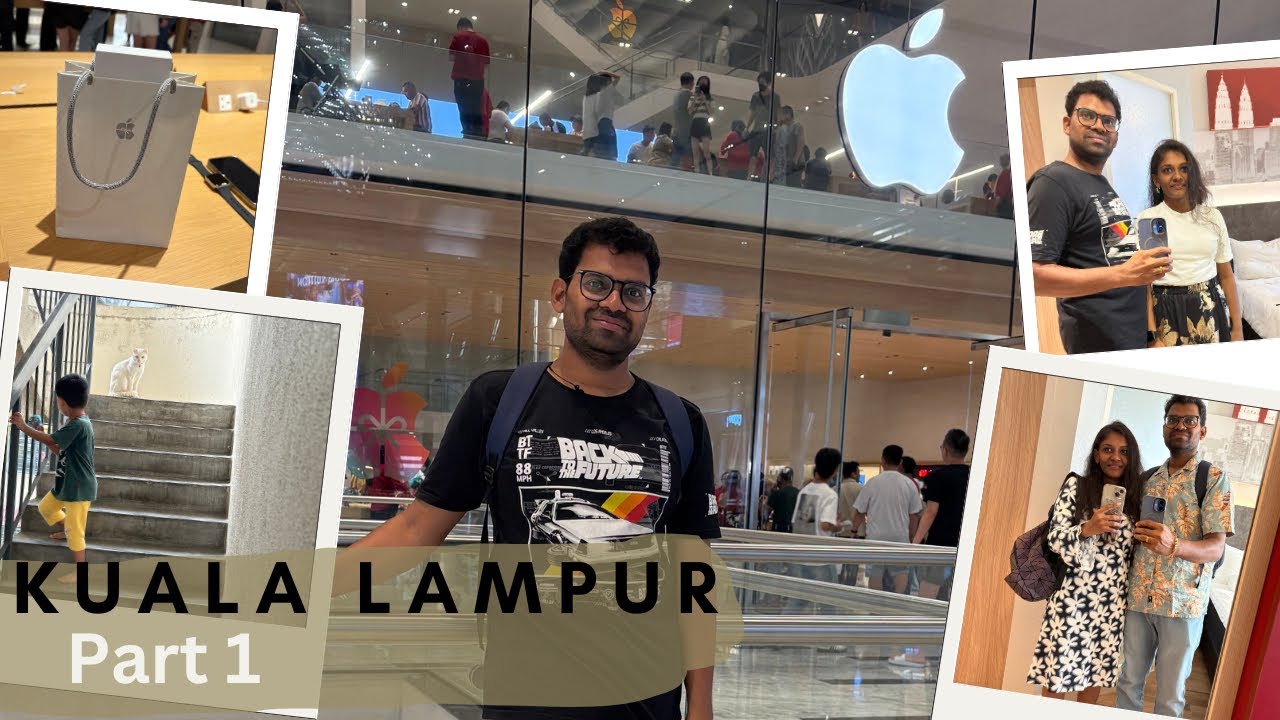 Malaysia Trip | Part 1 | Masjid Jamek A2B | Haniffa stores Kuala Lumpur ...