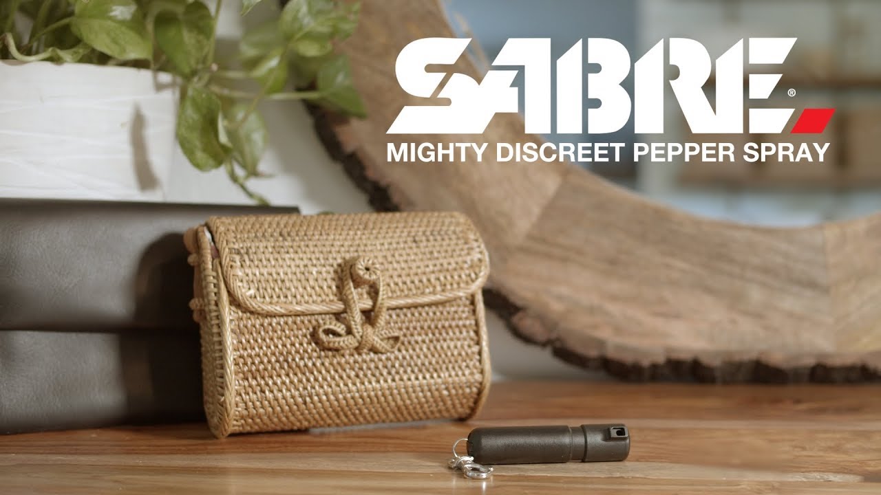 SABRE Mighty Discreet Pepper Spray - Small but Mighty - YouTube