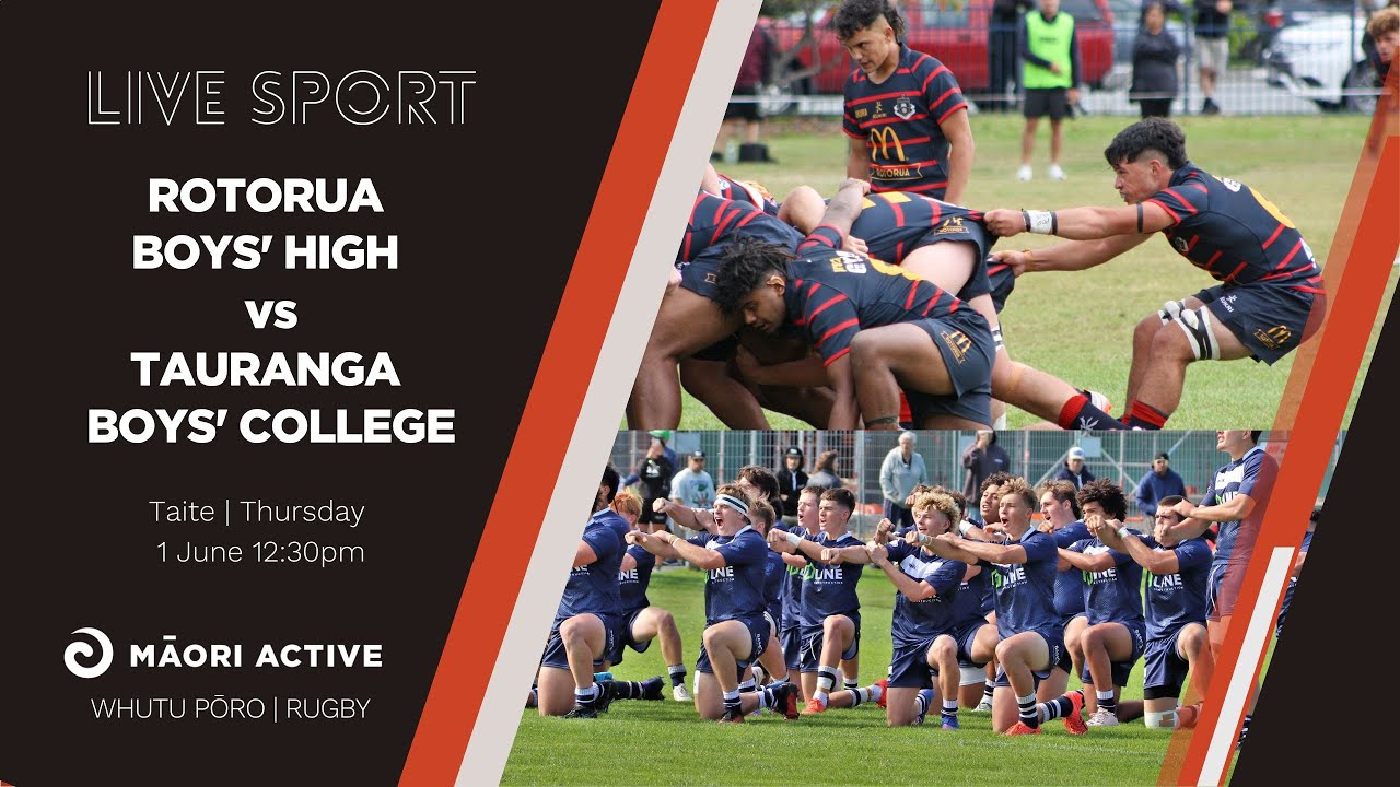 Super 8 Rugby First XV | Rotorua Boys' High v Tauranga Boys' College ...