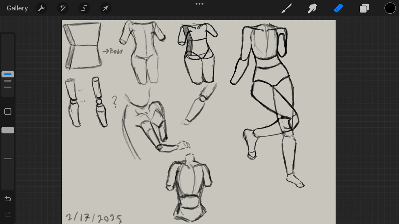 Drawing until i become better at drawing - Day 2 [20250217] - YouTube