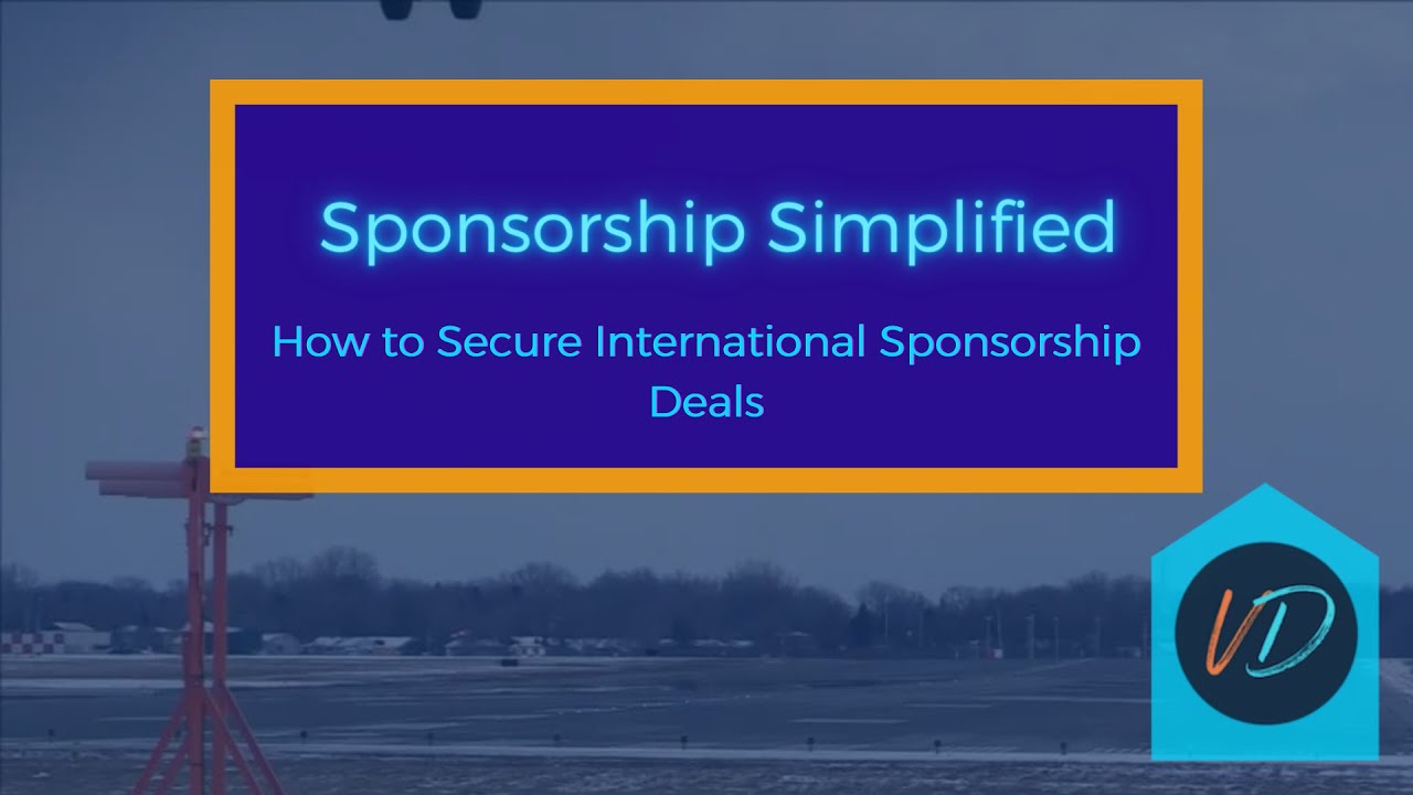 How to Secure International Sponsorship Deals - YouTube
