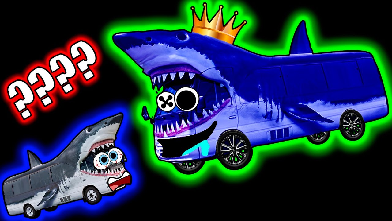 6 Bus Shark Baby Shark Horn Sound Variations in 50 Seconds - YouTube