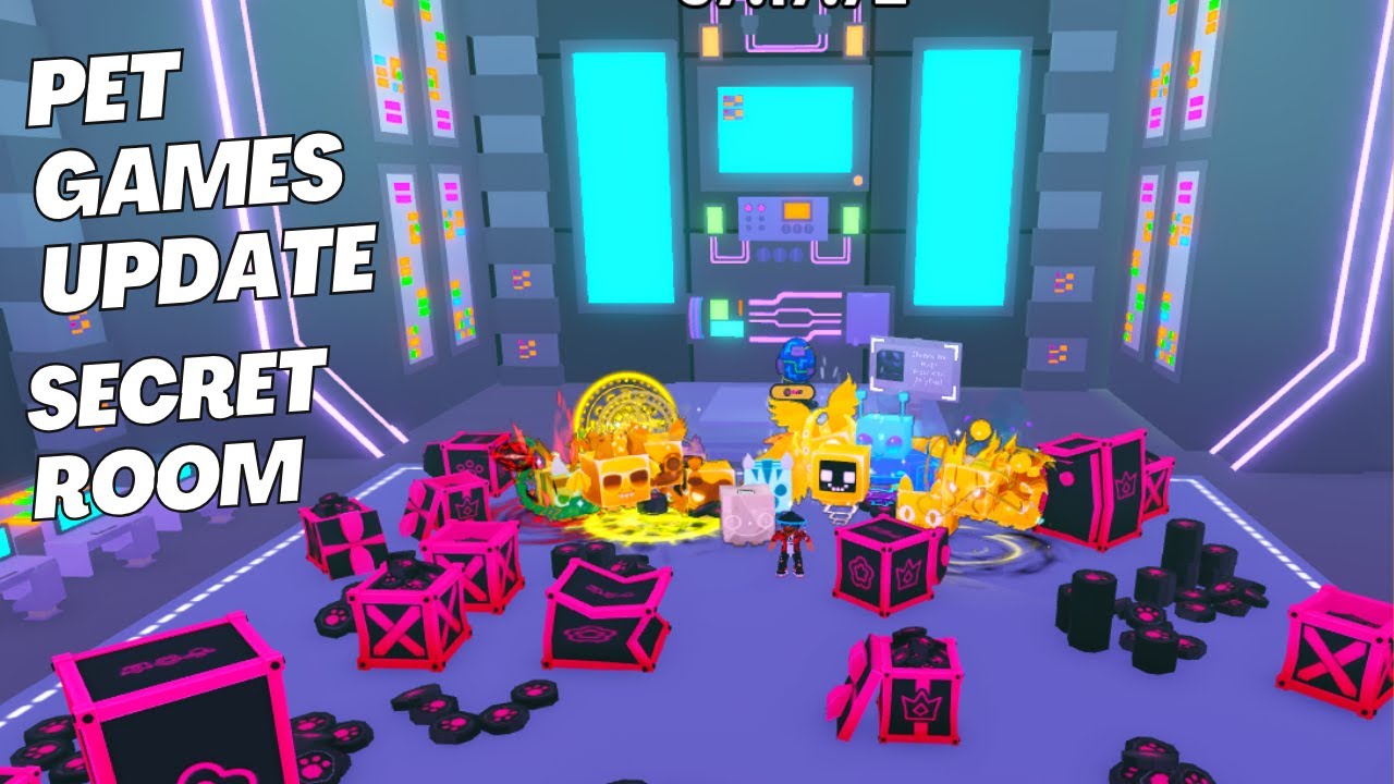 Pet Sim 99 Pet Games Update! Secret Room - YouTube