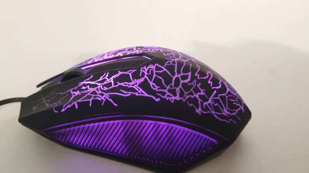 4K LED Light Up Gaming Mouse under $5 Test and Review! Exceeds ...