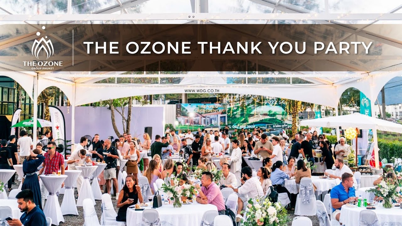 "The Ozone Thank You Party" sincerely appreciate your continued support ...