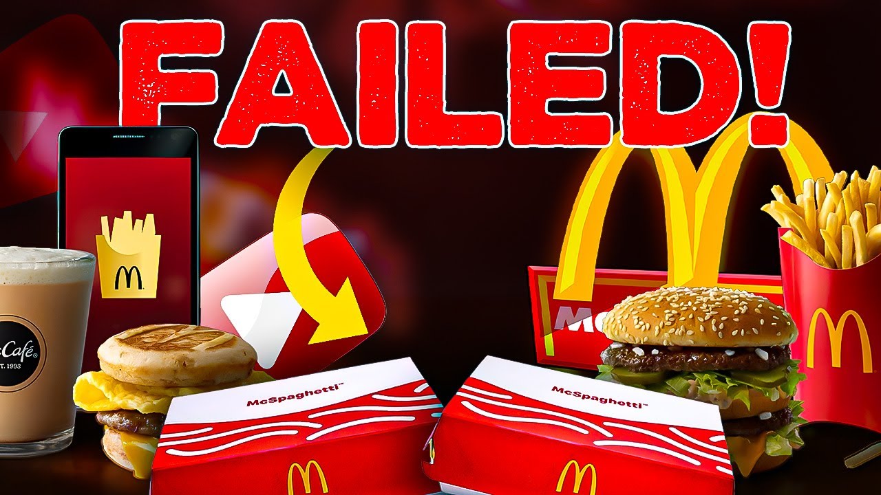 Mcdonald's items that failed TREMENDOUSLY! - YouTube