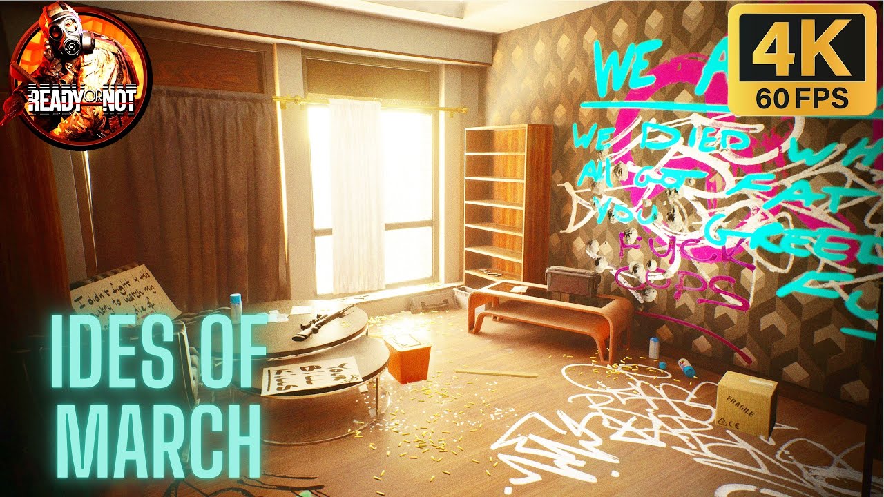 Ready or Not: Ides of March | Gameplay | Walkthrough | 4K 60FPS PC RTX ...