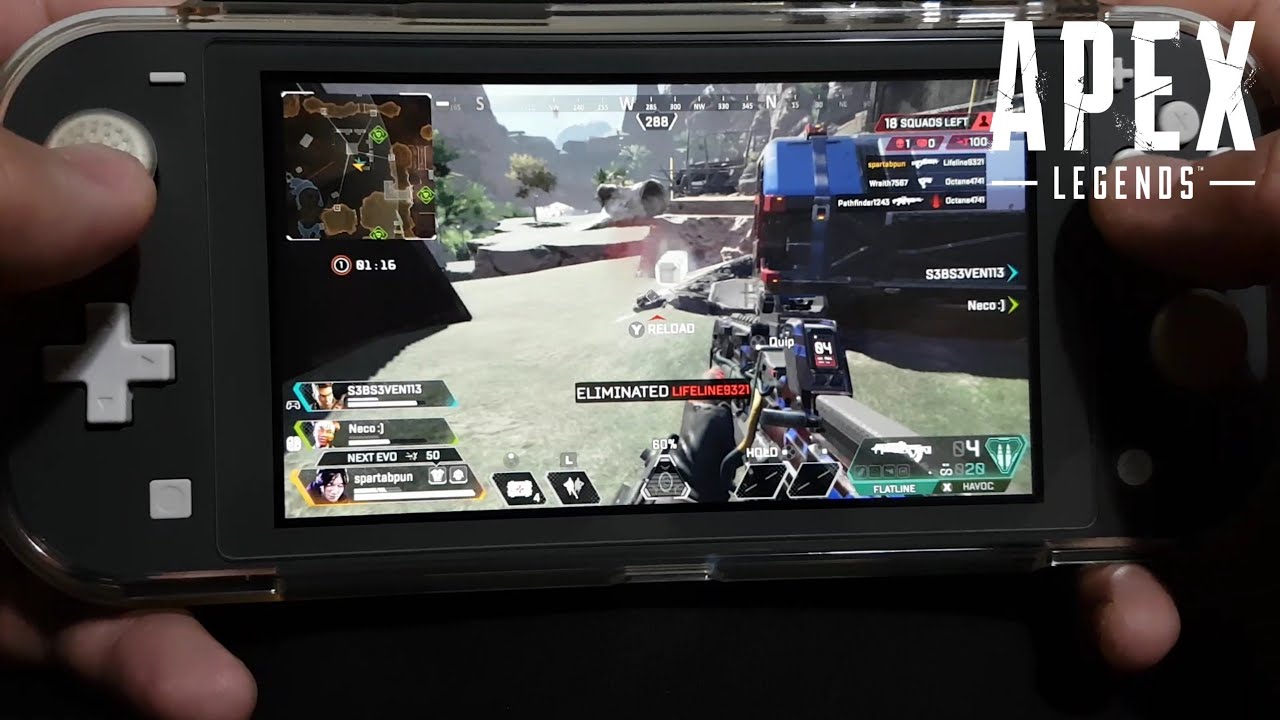 Apex Legends on Nintendo Switch Lite Part 13 - YouTube