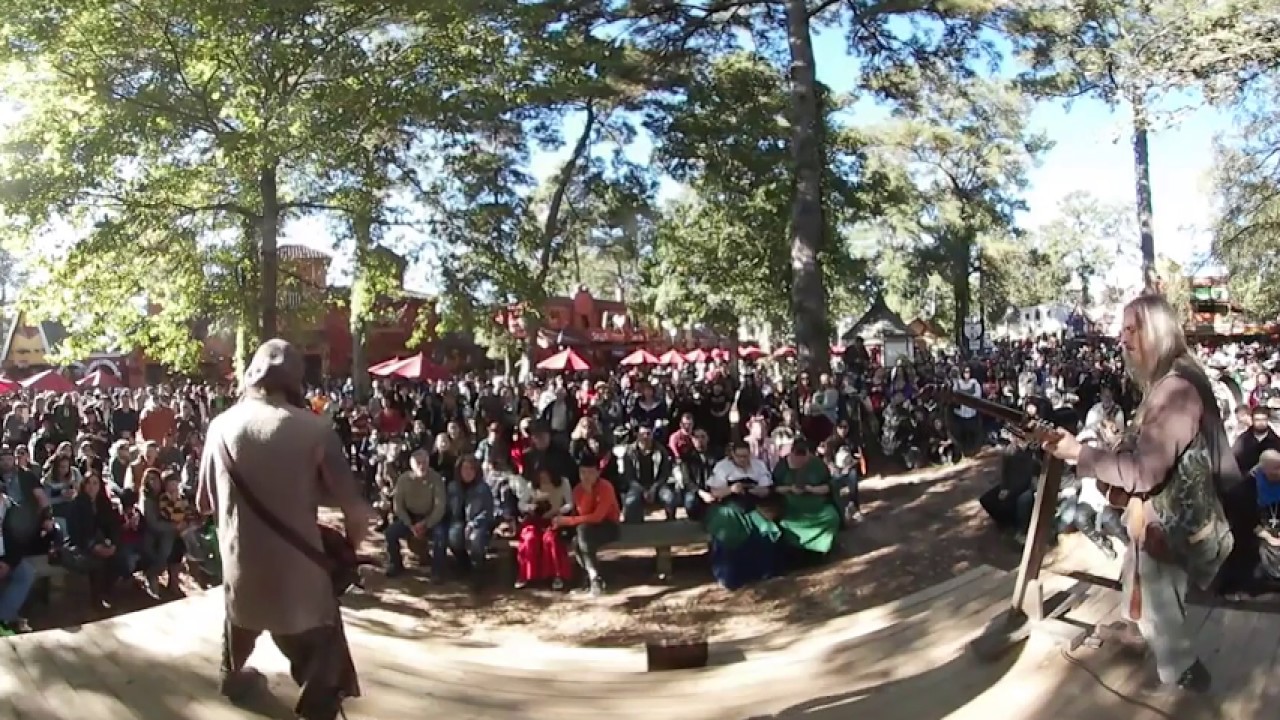 Saxon Moon filmed with a 360 camera at TRF - YouTube